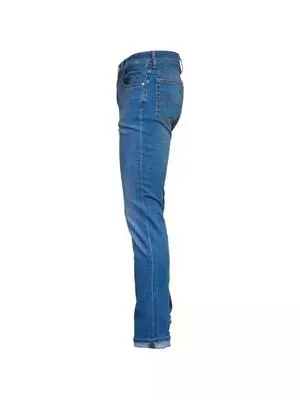 Jacob Cohen Five-pocket Jeans With Logo Detailing