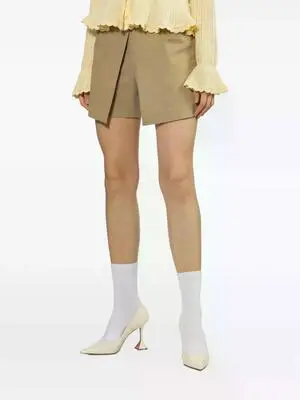 SELF-PORTRAIT Gabardine Skorts