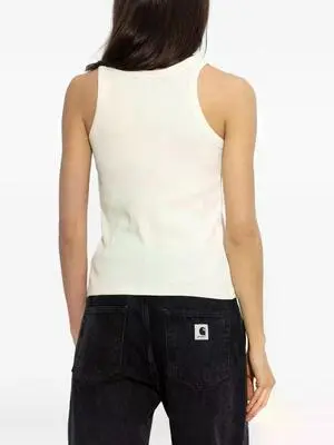 Maison Kitsuné Logo Tank Top - Neutrals