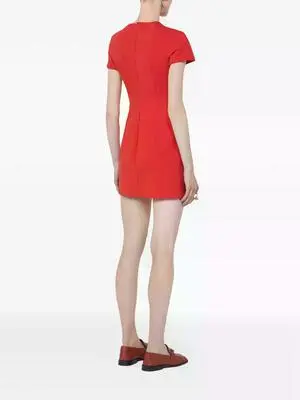 Sportmax Pocket Shift Dress - Red