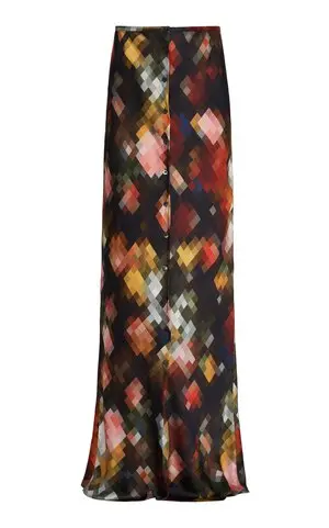 Dries Van Noten Maxi Skirt With Slit