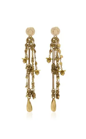 Dries Van Noten Dangle Earrings - Gold