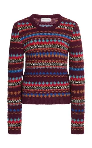 Dries Van Noten Tedd Wool Sweater - Red