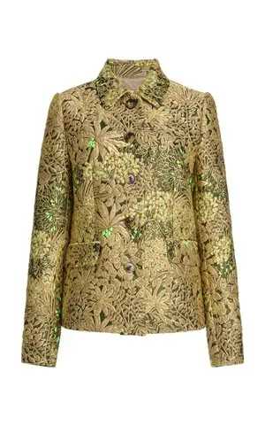 Dries Van Noten Bettsy Floral Jacket - Neutral