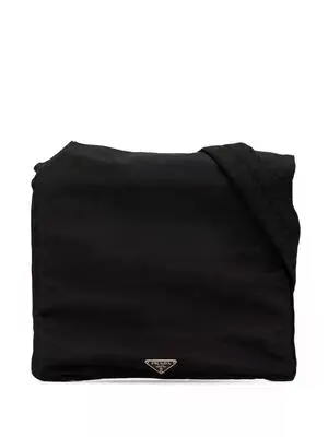 Prada 2000-2013 Tessuto Zip Top Crossbody Bag