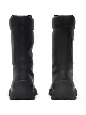 Burberry Leather Lace-up Boots