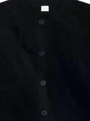 C.T.PLAGE Button Knit Cardigan - Black