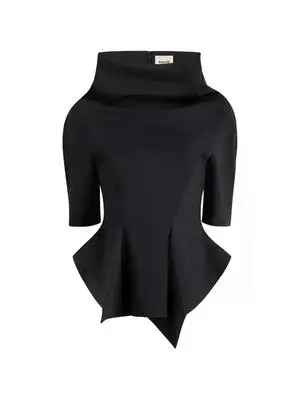 Khaite Pippa Peplum Top