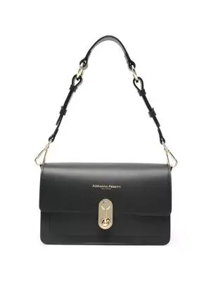 ADRIANNA FERETTI Flap-closure Shoulder Bag - Black