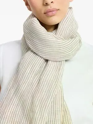Brunello Cucinelli Sparkling Striped Scarf