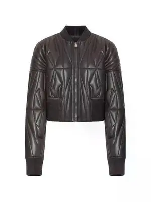 Moncler Leather Jackets For Women