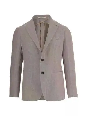 Tagliatore Single-breasted Blazer - Grey