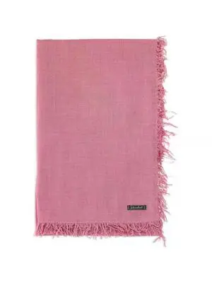 Faliero Sarti Enrica Fringed Scarf Pink