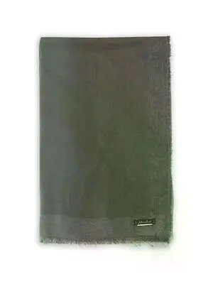 Faliero Sarti Fringed Scarf - Green