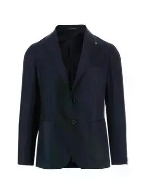 Tagliatore Single-breasted Blazer - Blue