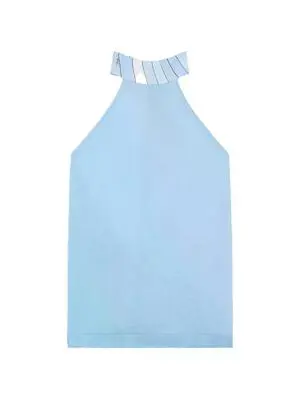 Emilio Pucci Silk Detail Top
