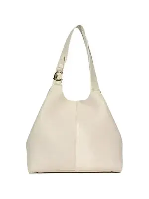 COCCINELLE Large C-easy Shoulder Bag - Neutrals