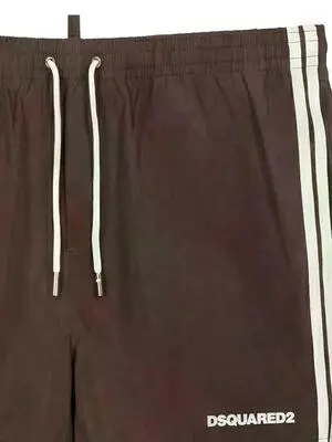 Dsquared2 Midi Swim Shorts - Brown