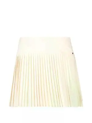 Goldbergh Plissé Mini Skirt - Neutrals