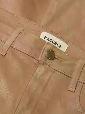 L'Agence Marty High-rise Flare Jeans - Brown