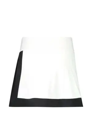 Goldbergh Axelle Pleated Mini Skirt - White