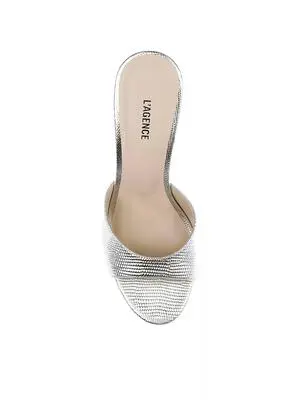 L'Agence Avery Sandals - Silver