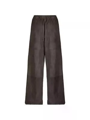 DESA 1972 Tie-waist Suede Palazzo Trousers