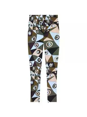 Emilio Pucci Occhi-print Leggings - Black