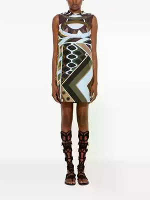 Emilio Pucci Vivara-print Silk Dress