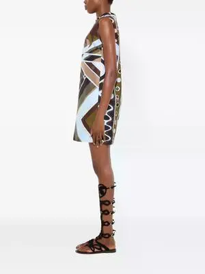 Emilio Pucci Vivara-print Silk Dress