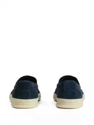 Woolrich Suede Loafers - Blue