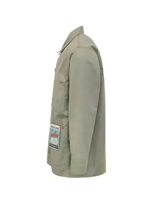 UNIVERSAL OVERALL Patch-detail Shirt Jacket