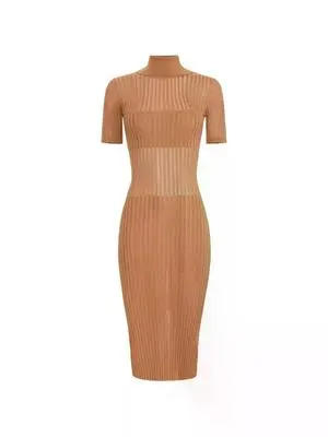 Elisabetta Franchi Turtleneck Dresses