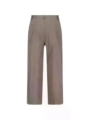 LOW CLASSIC Straight-leg Trousers - Neutrals
