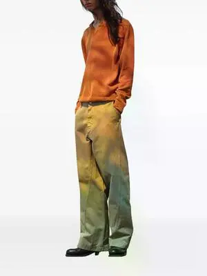 SUNFLOWER Wide-leg Chino Trousers