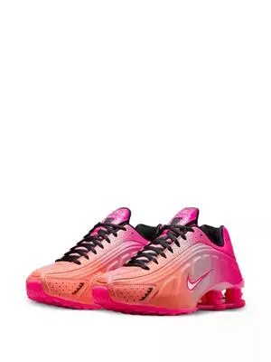 Nike Shox R4 Ab Perforated Sneakers - Pink