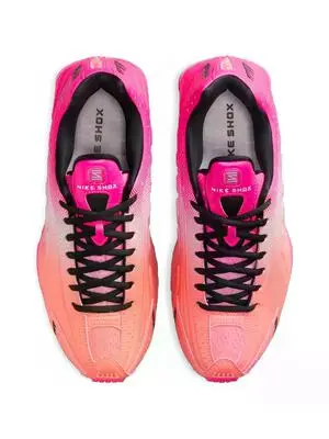 Nike Shox R4 Ab Perforated Sneakers - Pink