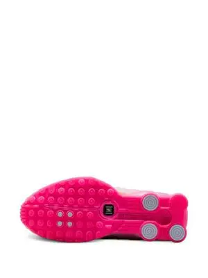 Nike Shox R4 Ab Perforated Sneakers - Pink