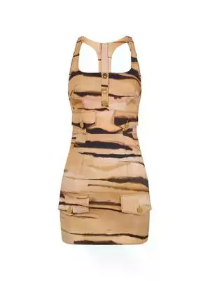 Elisabetta Franchi Animal Print Dresses