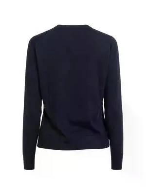 GRAN SASSO V-neck Jumper - Blue