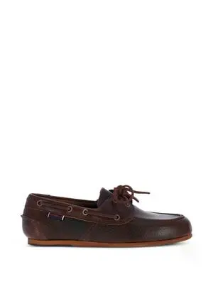 SEBAGO Lace-up Leather Loafers - Brown