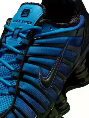 Nike Shox Tl Fade-effect Sneakers - Blue