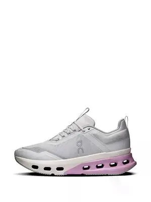 On Cloudnova Logo-print Sneakers - Grey