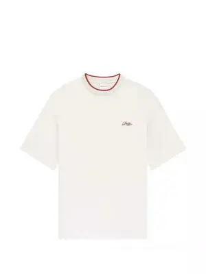 Drole De Monsieur Piped Droit T-shirt - Neutrals
