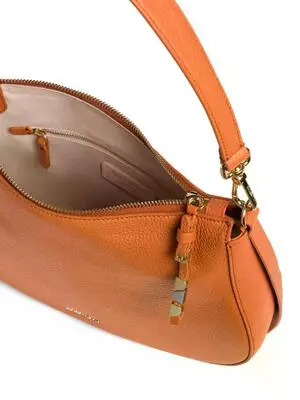 COCCINELLE Nory Small Leather Shoulder Bag - Orange