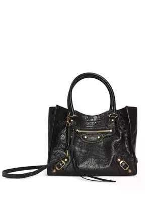 Balenciaga Leather Tote Bag - Black