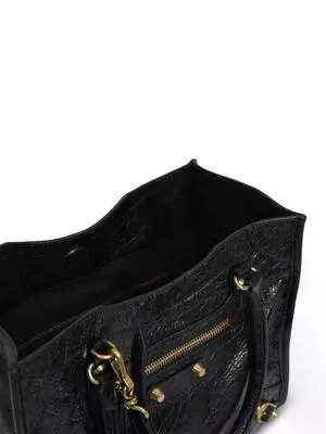 Balenciaga Leather Tote Bag - Black