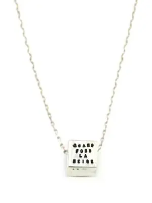 THORAVAL Cube Pendant Necklace