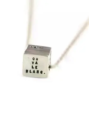 THORAVAL Cube Pendant Necklace