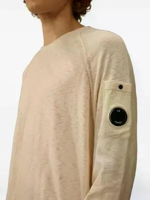 C.P. COMPANY Crew-neck Lens Raglan Sweater